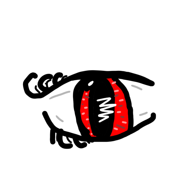 red eye - ibisPaint