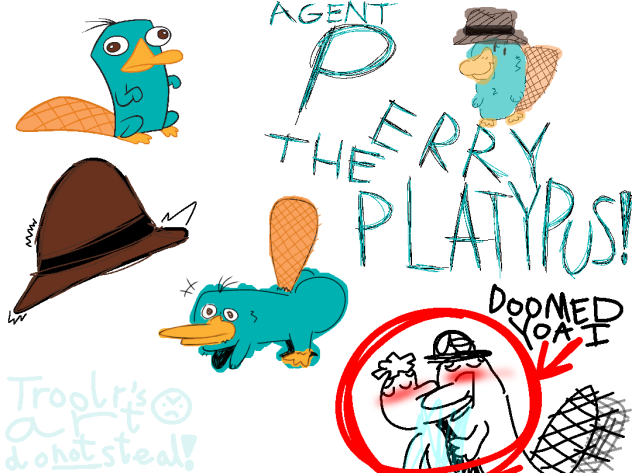 agent perry the platypus - ibisPaint