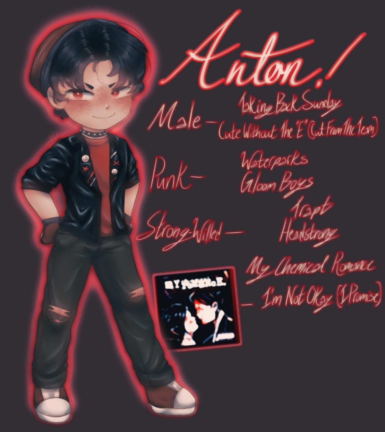 Anton ️(oc challenge) - ibisPaint
