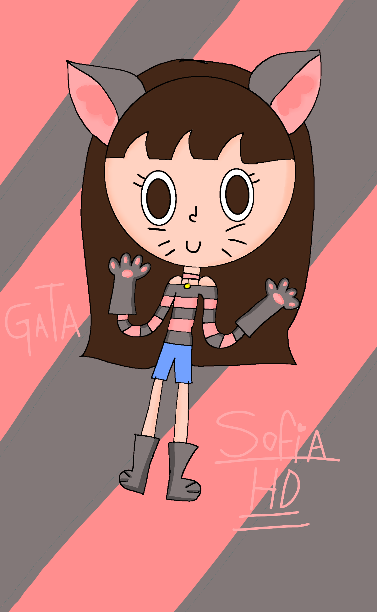 ¡Soy Gata! Speedart Sofia Gamer HD - ibisPaint