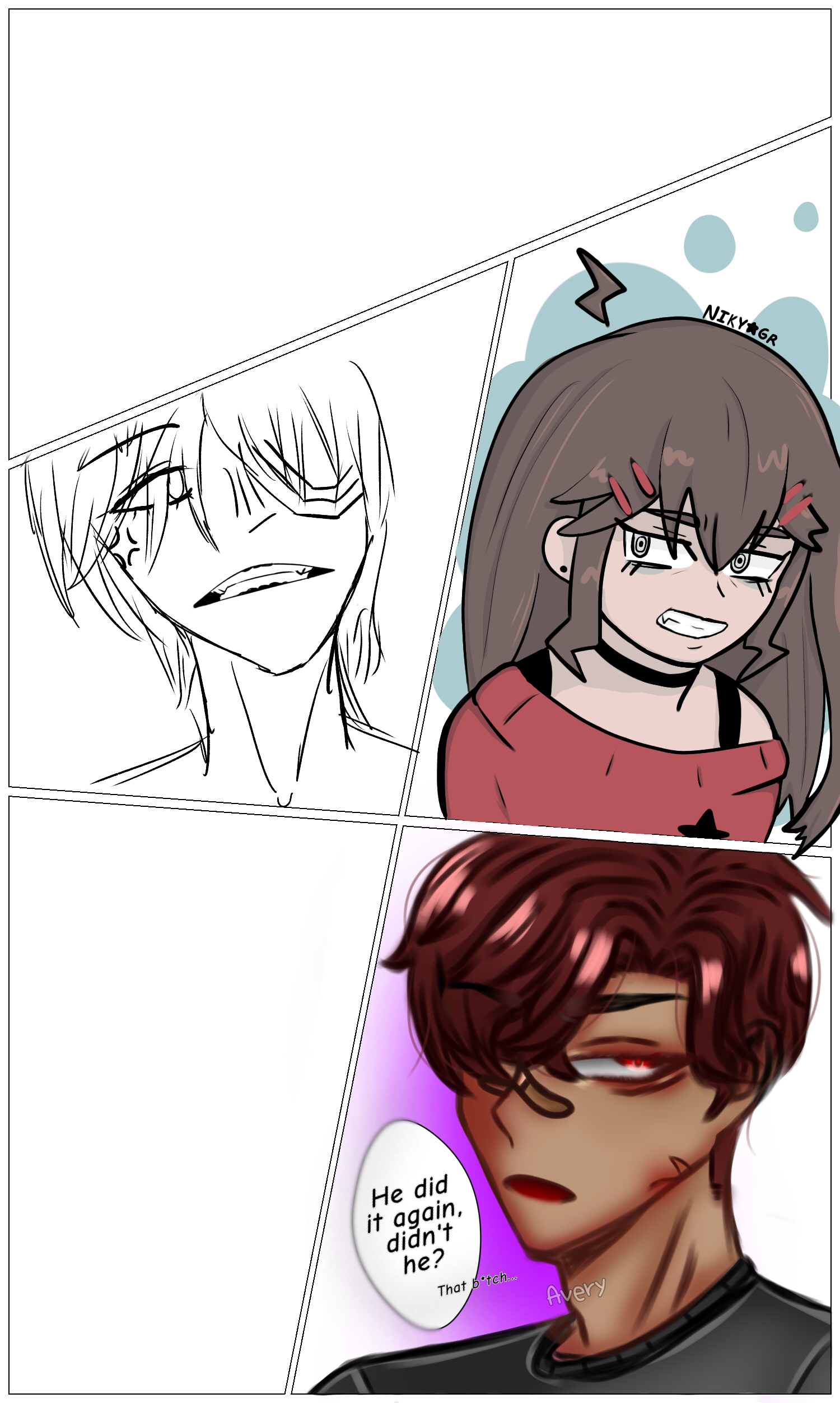 Collab 2 • Mina Nur and Avery - ibisPaint