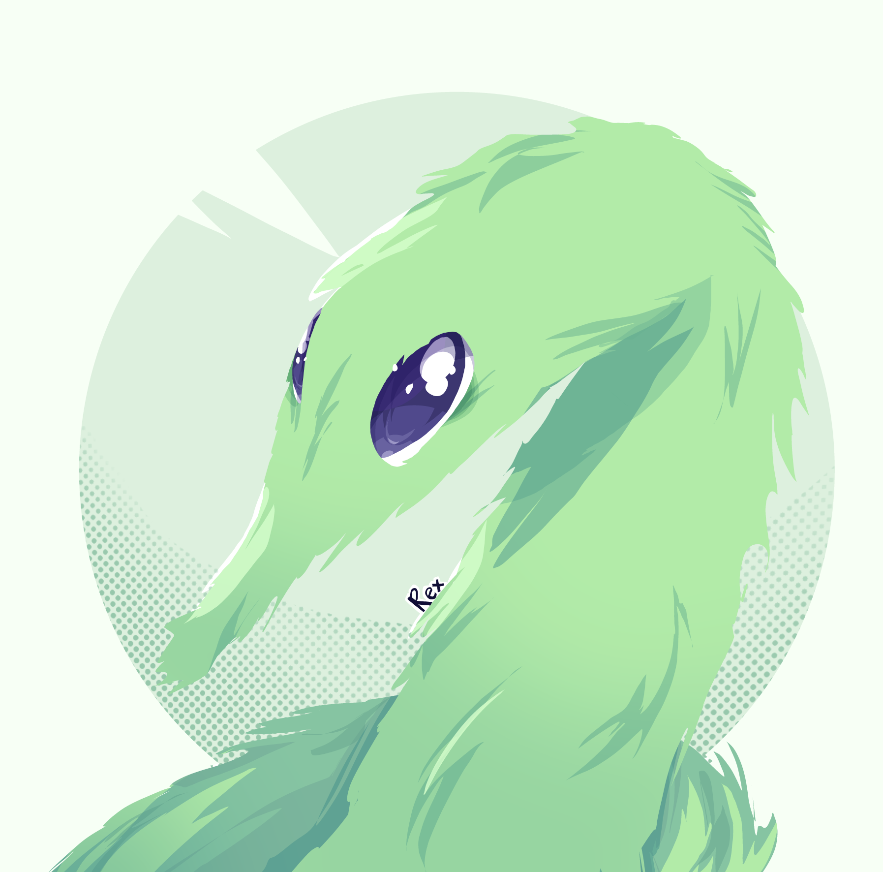 worm on a string. - ibisPaint