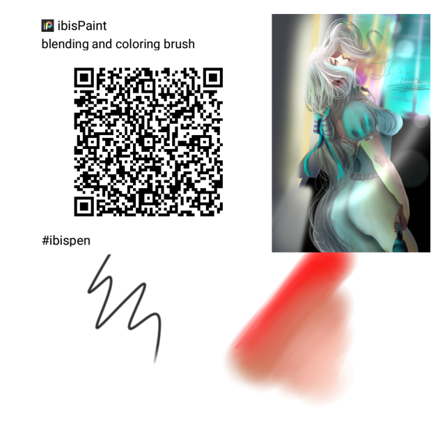 coloring and blending brush - ibisPaint