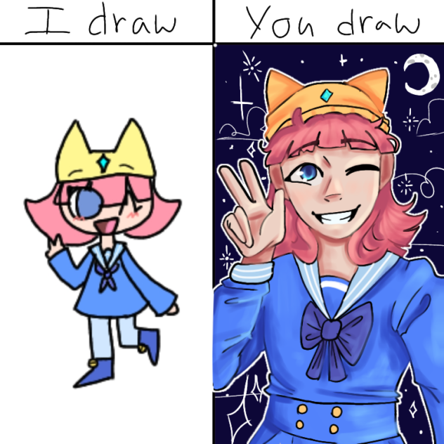 I draw you draw collab 2 - ibisPaint