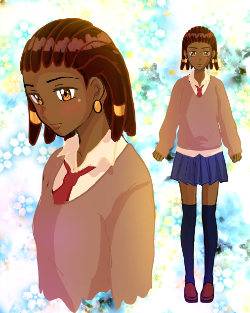 Black girl - ibisPaint