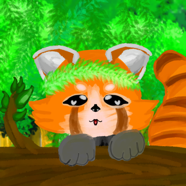 🐼🔴Red Panda🔴🐼 - ibisPaint