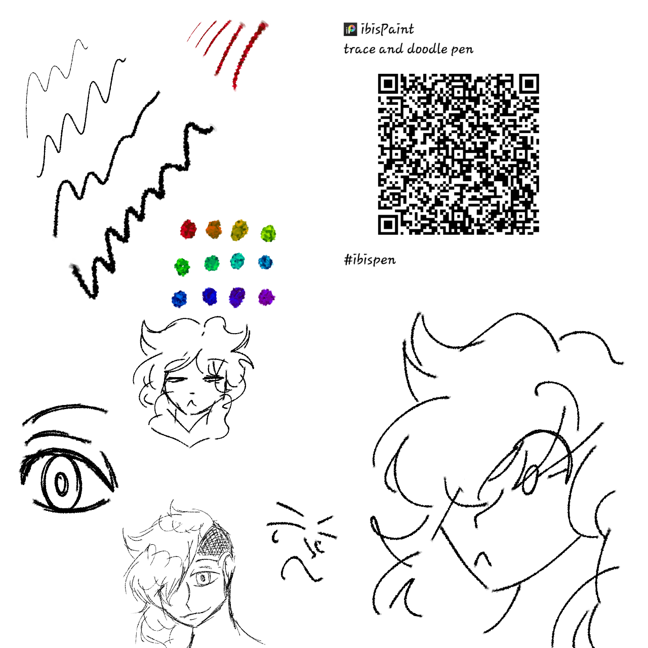 trace and doole pen!! - ibisPaint