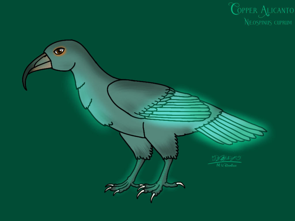 Copper Alicanto oxidized - ibisPaint