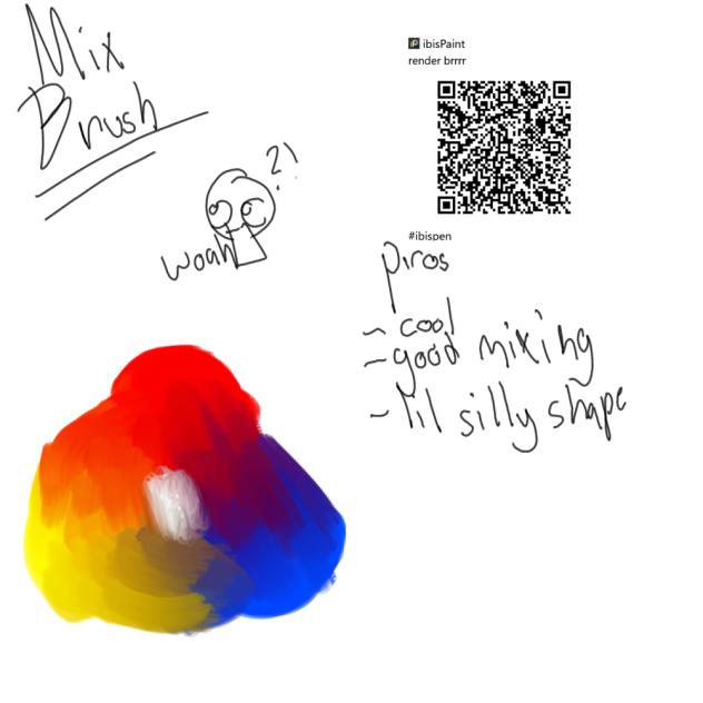 Color Mixing Brush (woah there - ibisPaint