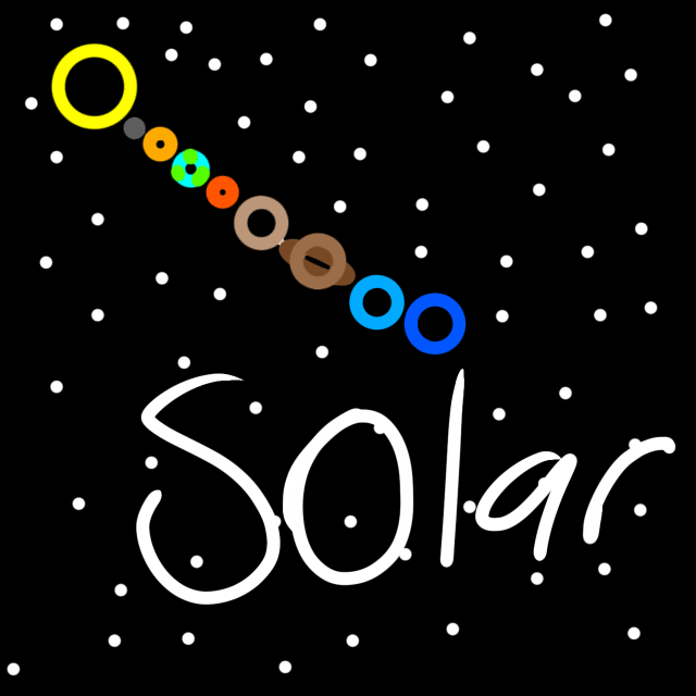 solar system - ibisPaint