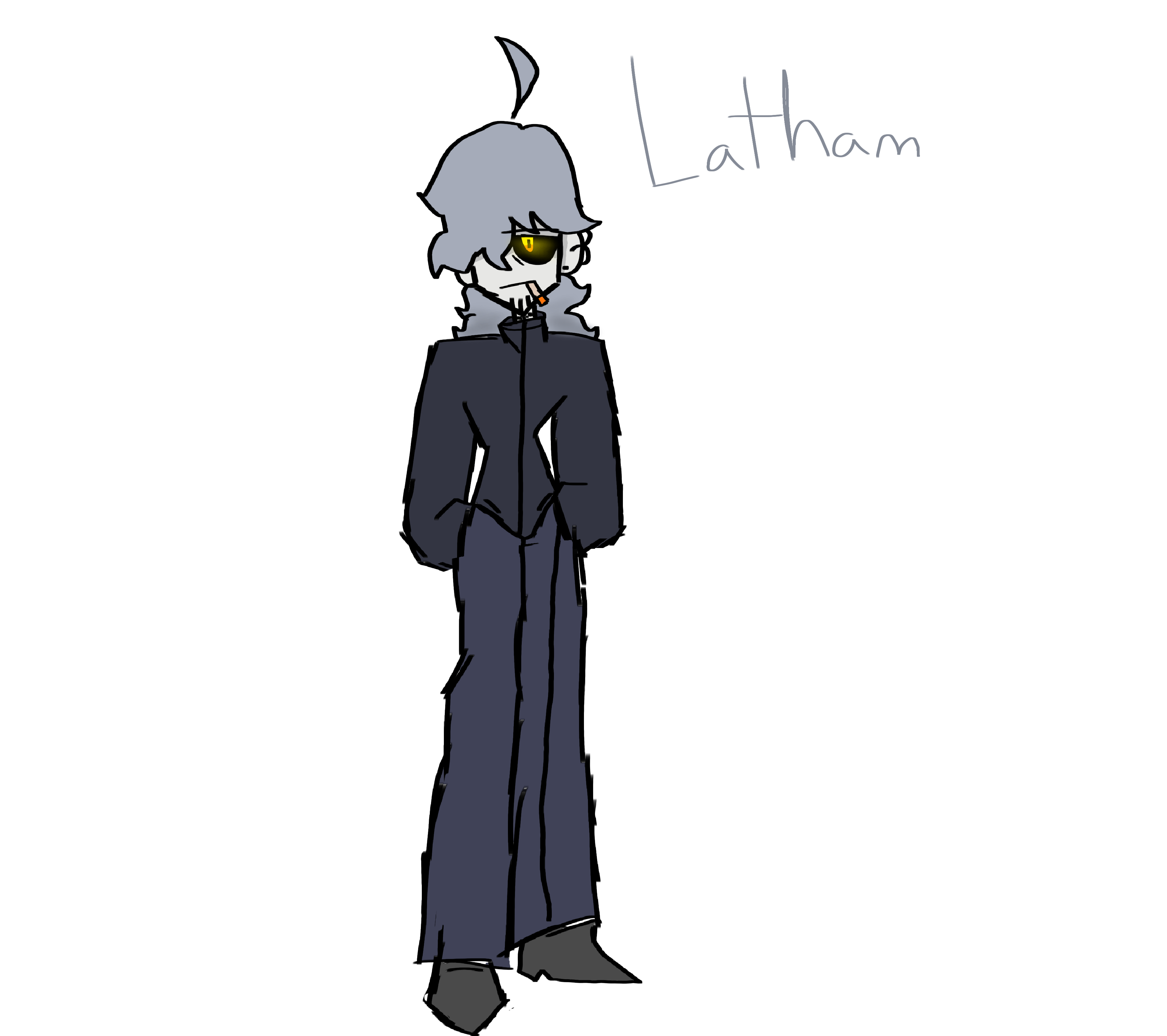 Drawing Latham because I can - ibisPaint