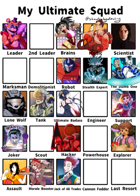 Squad (not my own) - ibisPaint