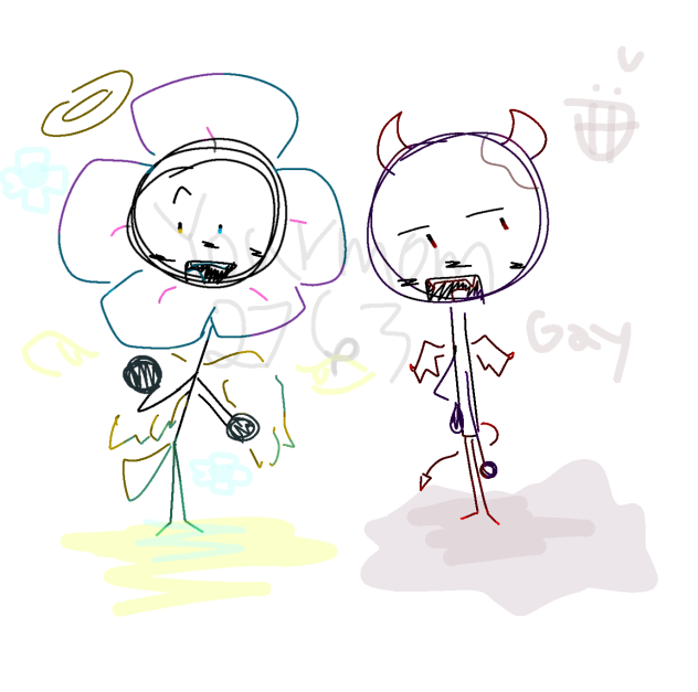 Flower and Lolli bfb - ibisPaint