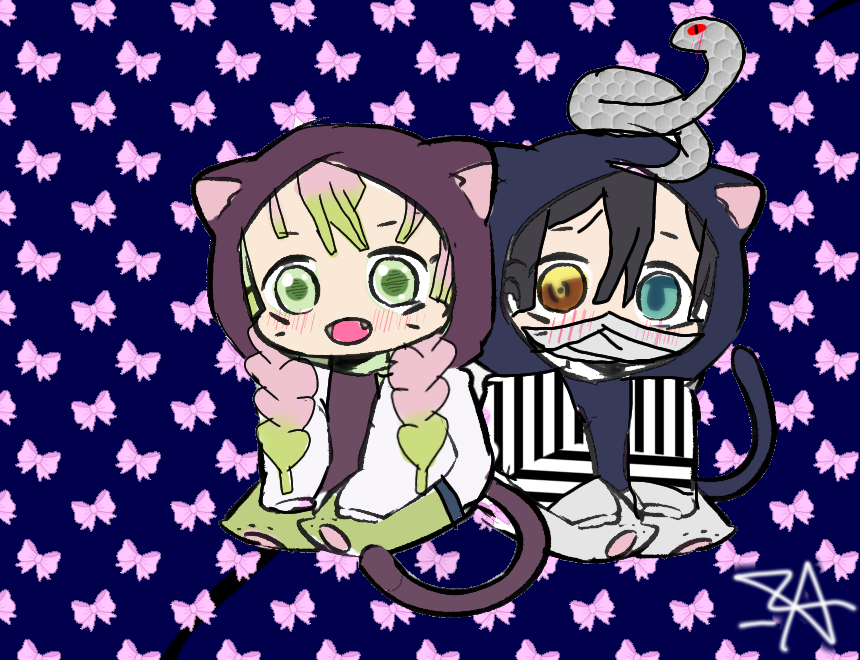 Obamitsu cat version - ibisPaint