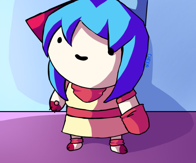 Clowny standing - ibisPaint