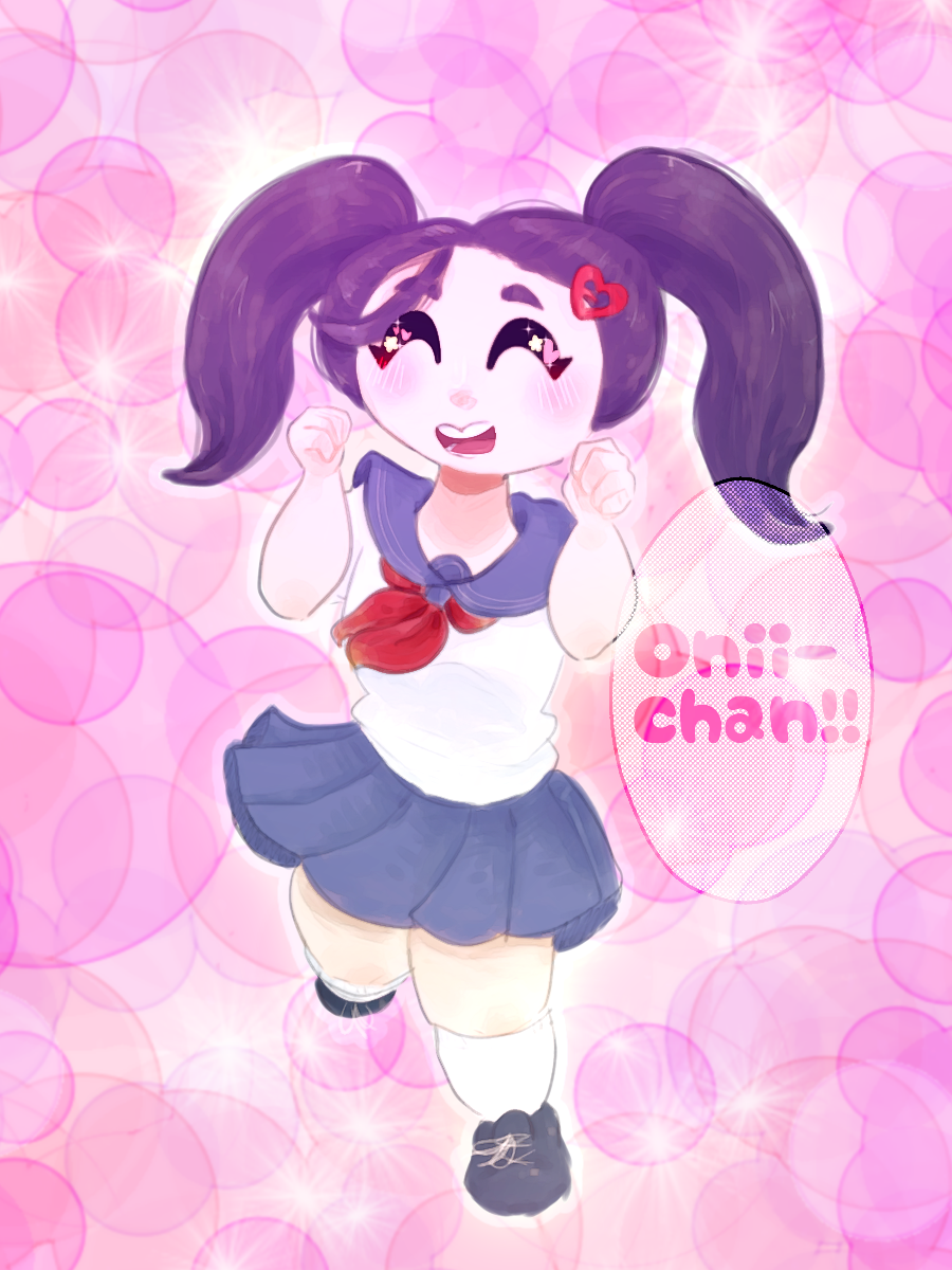 Senpai’s sister - ibisPaint