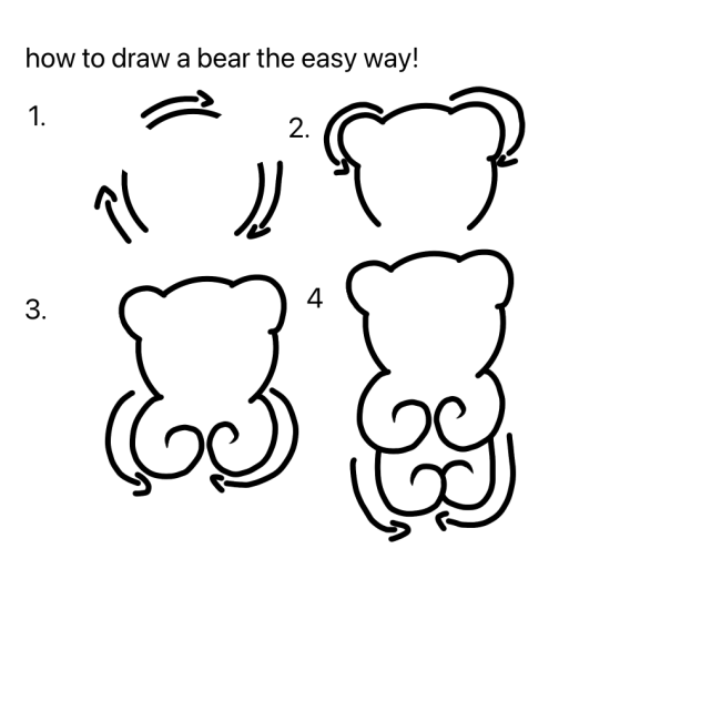 How to draw a bear! - ibisPaint