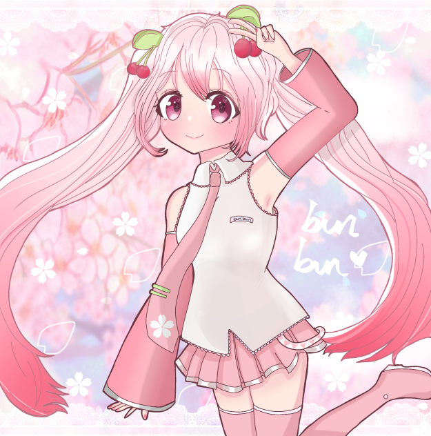 Sakura Miku - ibisPaint