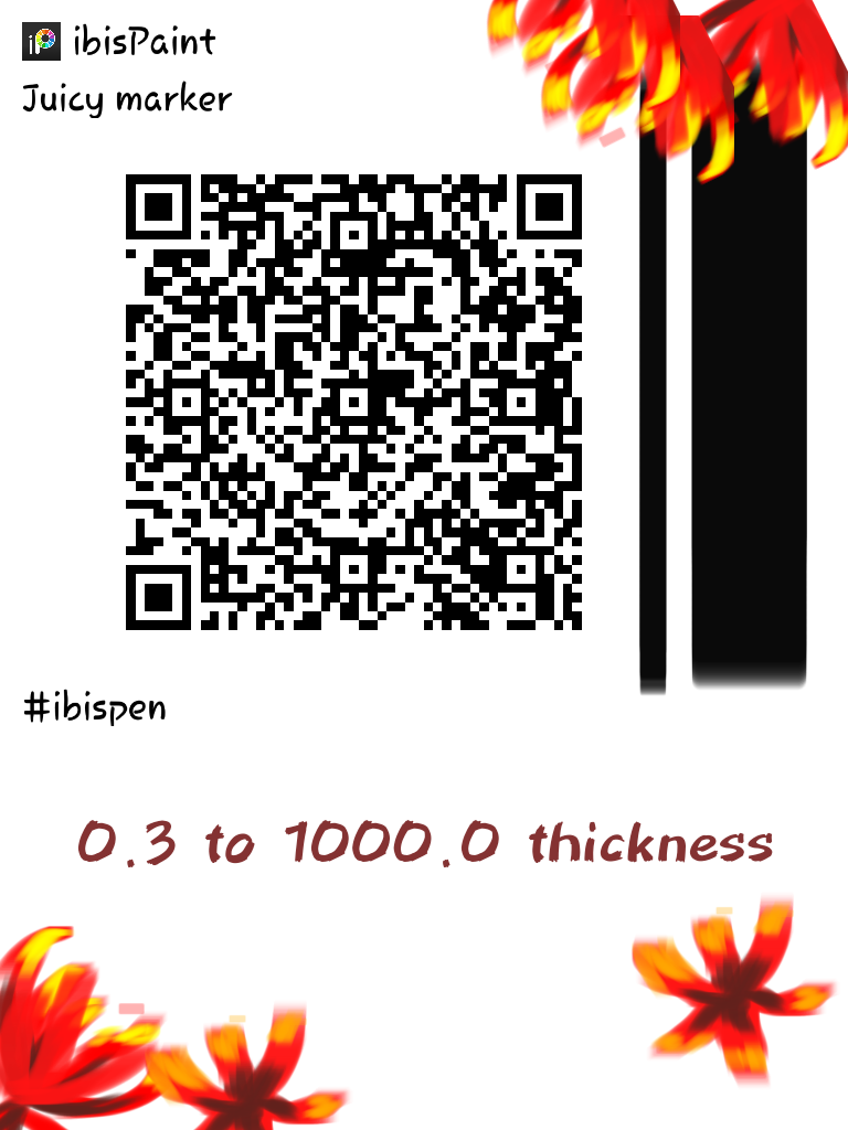 Juicy marker - ibisPaint