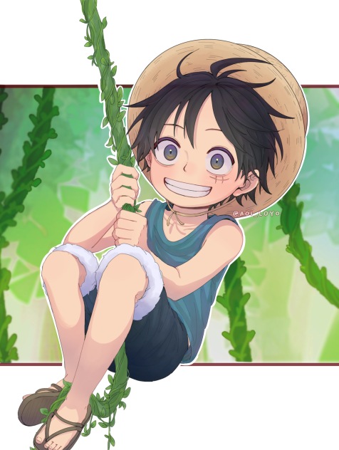 little Luffy - ibisPaint