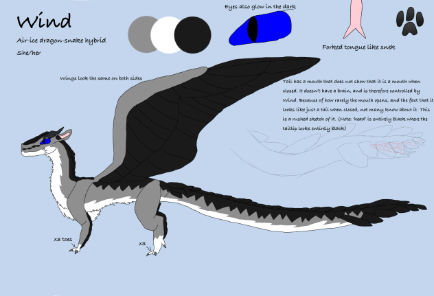Wind feral ref sheet (UPDATED) - ibisPaint