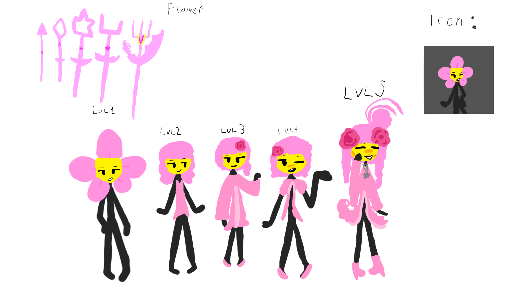 Bfb X Tower heroes Flower Consept - ibisPaint