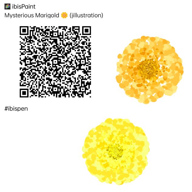 Mysterious Marigold 🌼 - ibisPaint