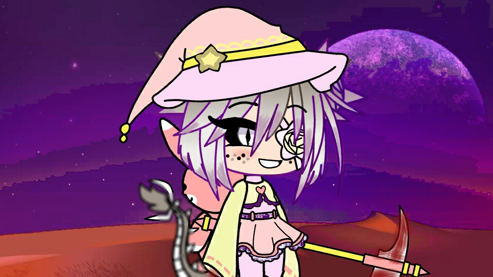 Gacha on the moon - ibisPaint