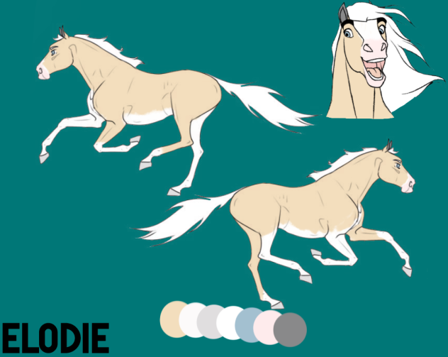 Elodie - Reference Sheet - ibisPaint
