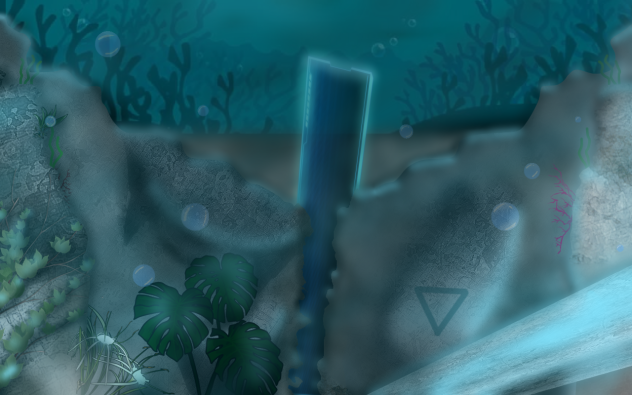 Sunken Ravine - ibisPaint