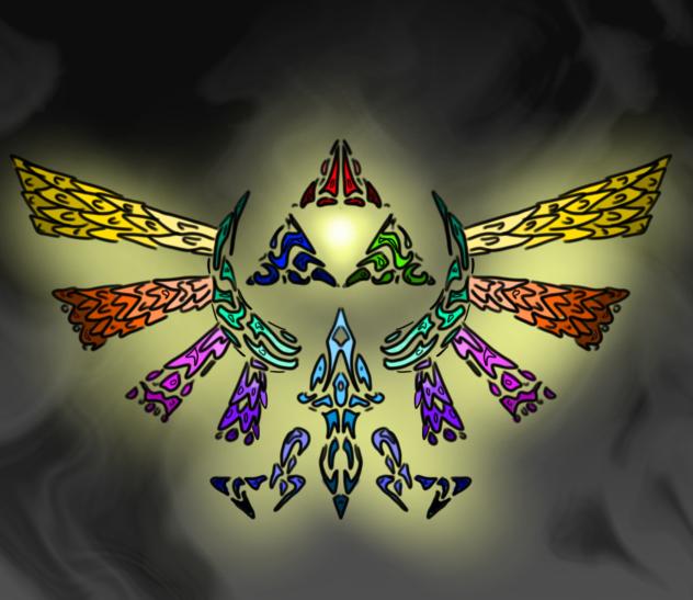 Hyrule Symbol - ibisPaint