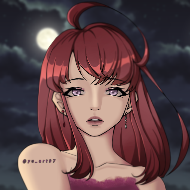 girl in the night - ibisPaint