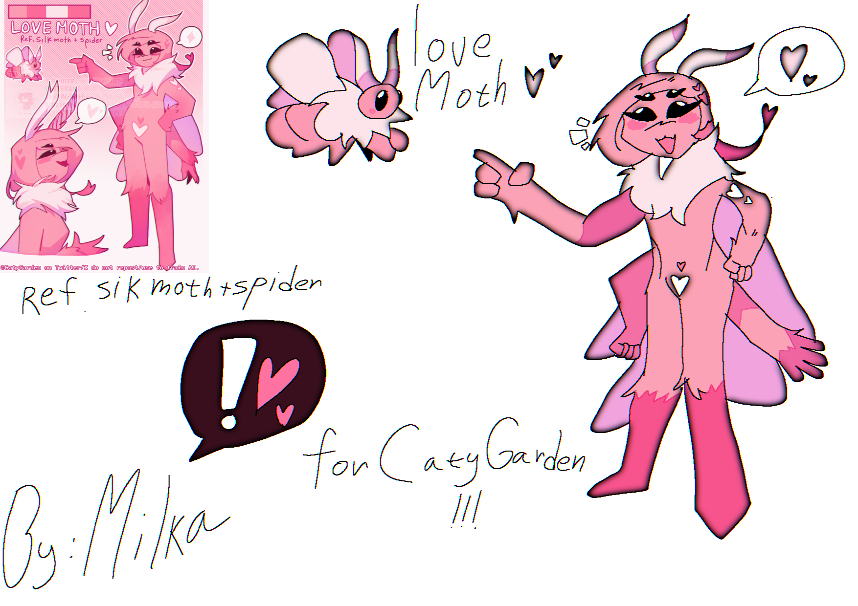 love moth for CatyGarden!!! - ibisPaint