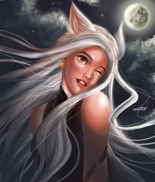 Moonlight - ibisPaint