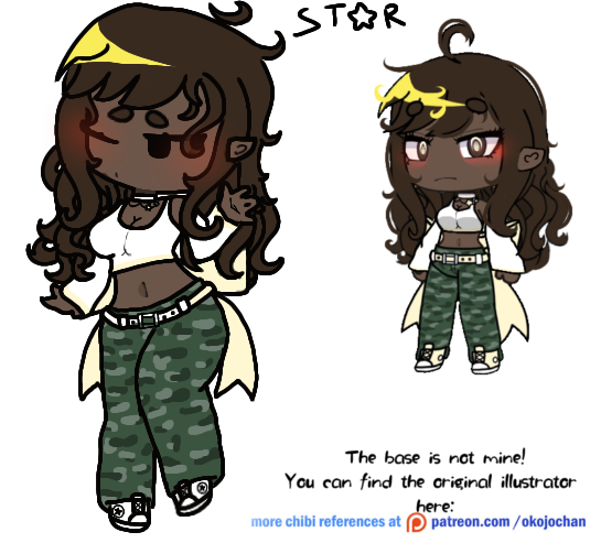 My main OC's sister - ibisPaint