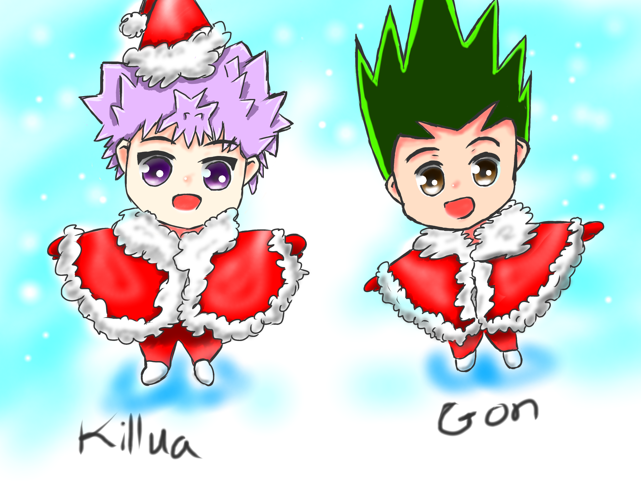killua and gon - ibisPaint