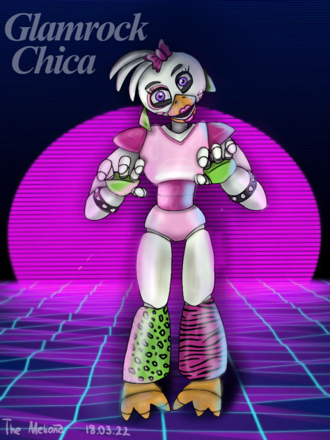 Glamrock Chica - ibisPaint