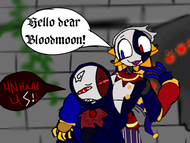 Ruin and Bloodmoon - ibisPaint