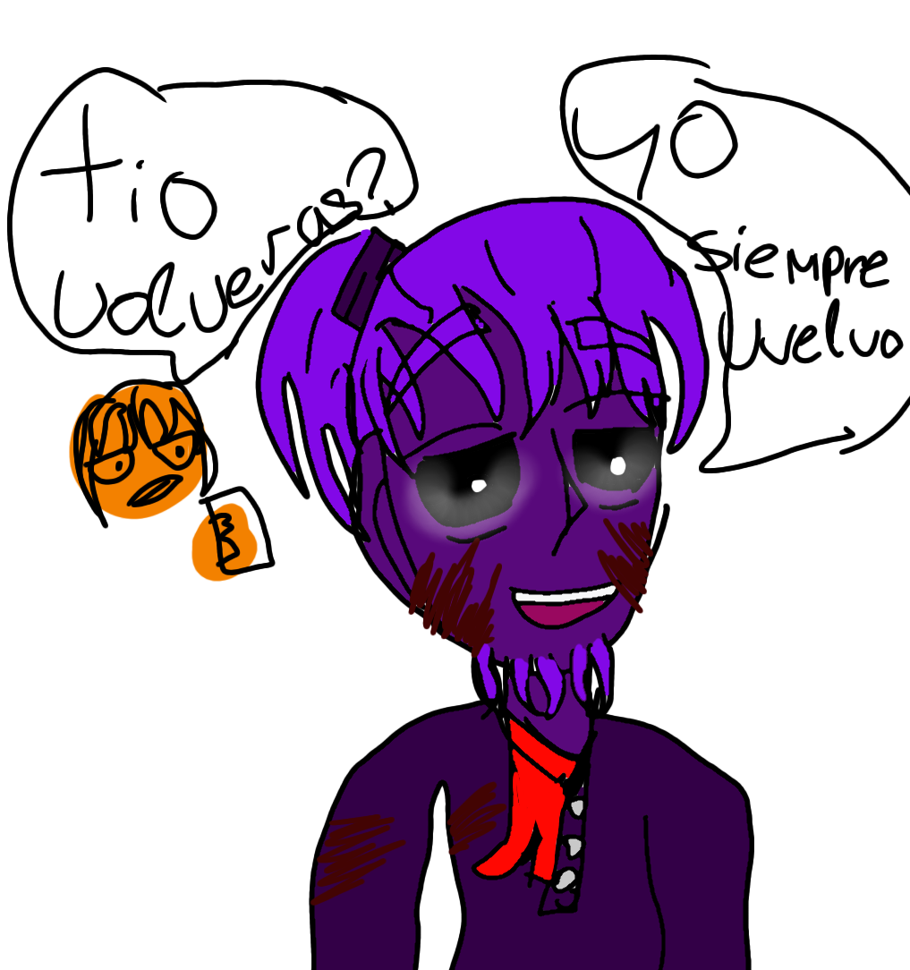 El hombre morado - ibisPaint