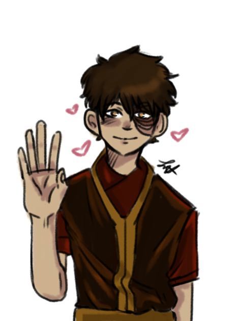 A Little Bit of Happy Zuko - ibisPaint