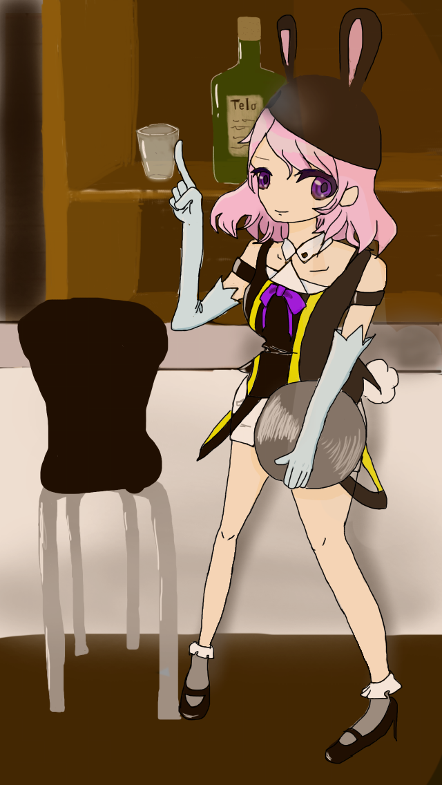 兎とBAR - ibisPaint