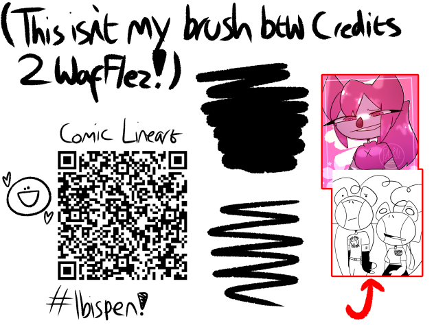 Comic Lineart - ibisPaint