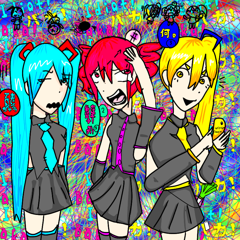 triple baka - ibisPaint