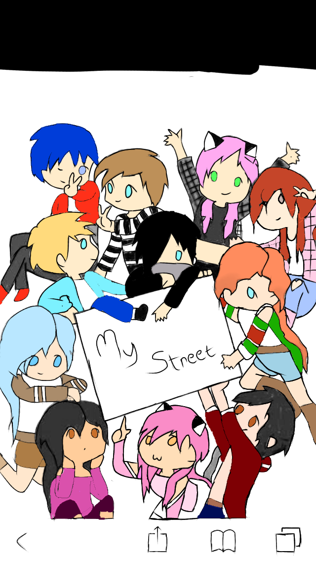 My Street speed paint literally - ibisPaint