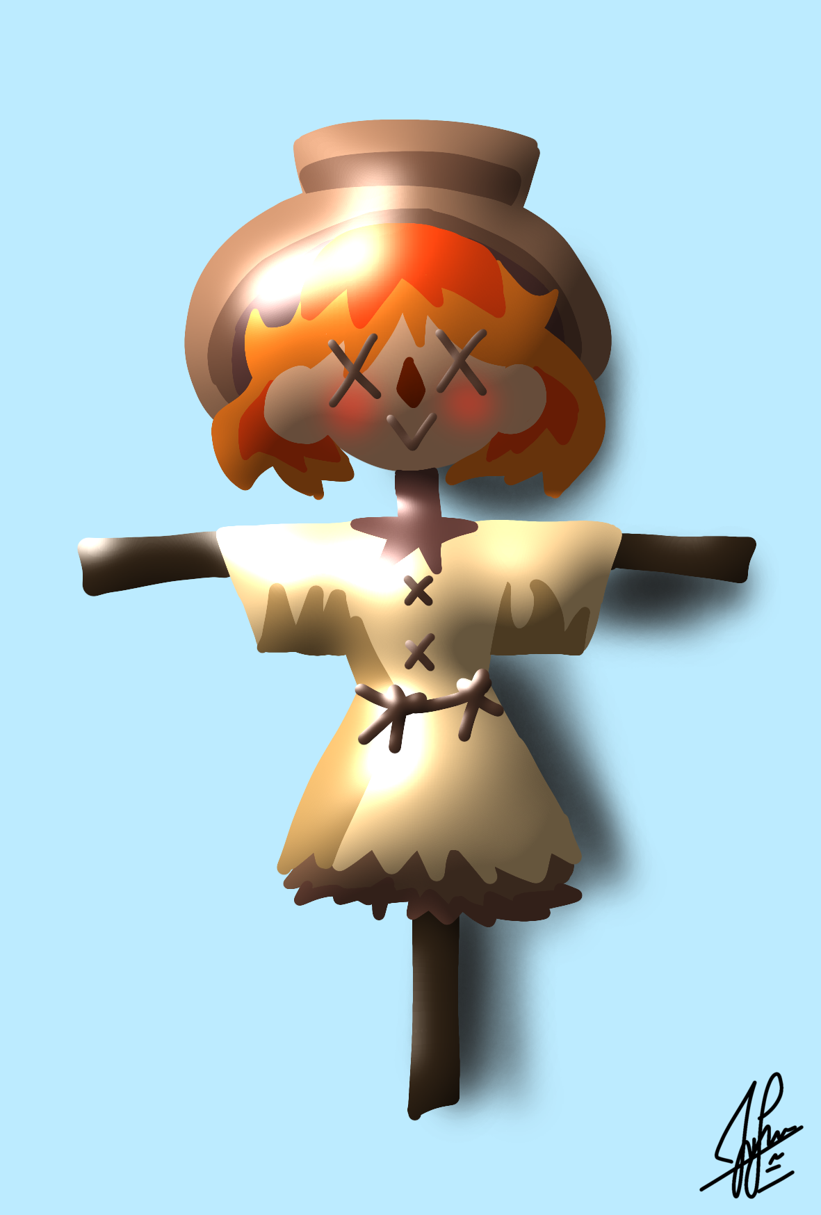 Scarecrow 🙃 - ibisPaint