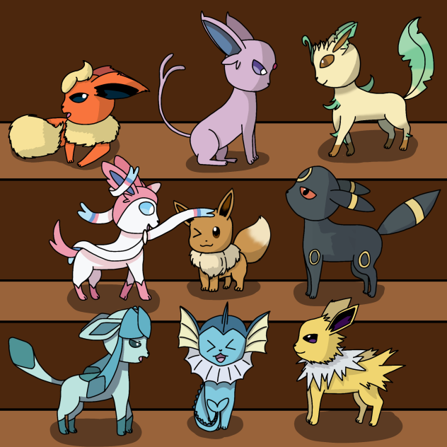 Eeveelution - ibisPaint