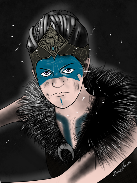 Senua from Hellbrade senua's sacrifice - ibisPaint