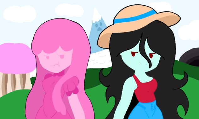 pb and marceline - ibisPaint