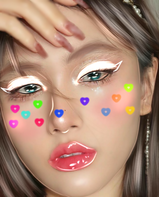 menina bonita - ibisPaint