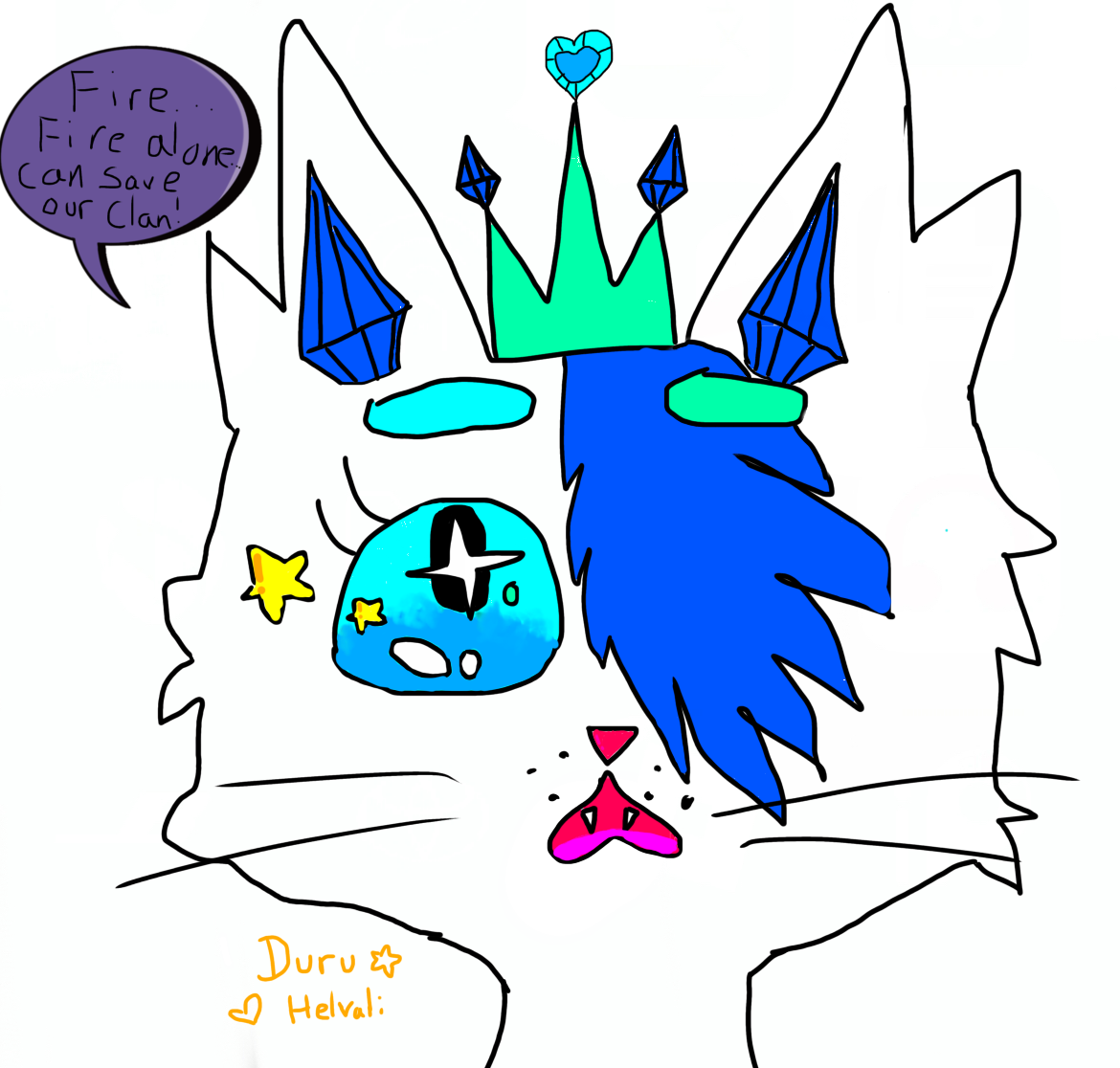 Warrior Cats The Prophecy Cat - ibisPaint